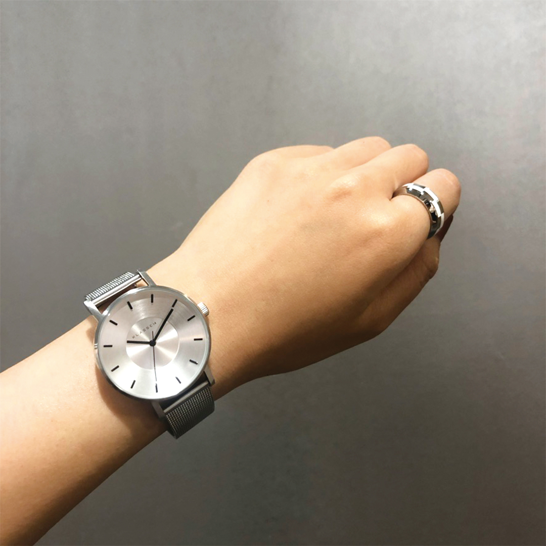 KLASSE14 / Volare Silver Mesh 36mm